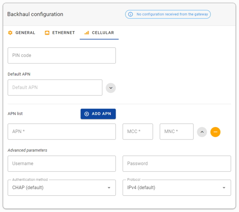 Configure backhaul interfaces with Wanesy Management Cockpit | Wanesy ...