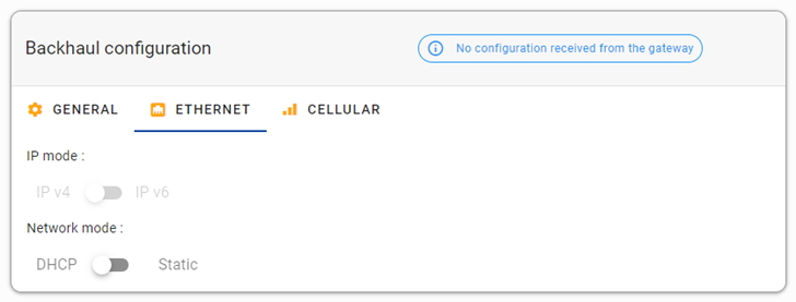 Configure backhaul interfaces with Wanesy Management Cockpit | Wanesy ...