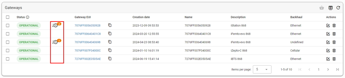 Configure backhaul interfaces with Wanesy Management Cockpit | Wanesy ...